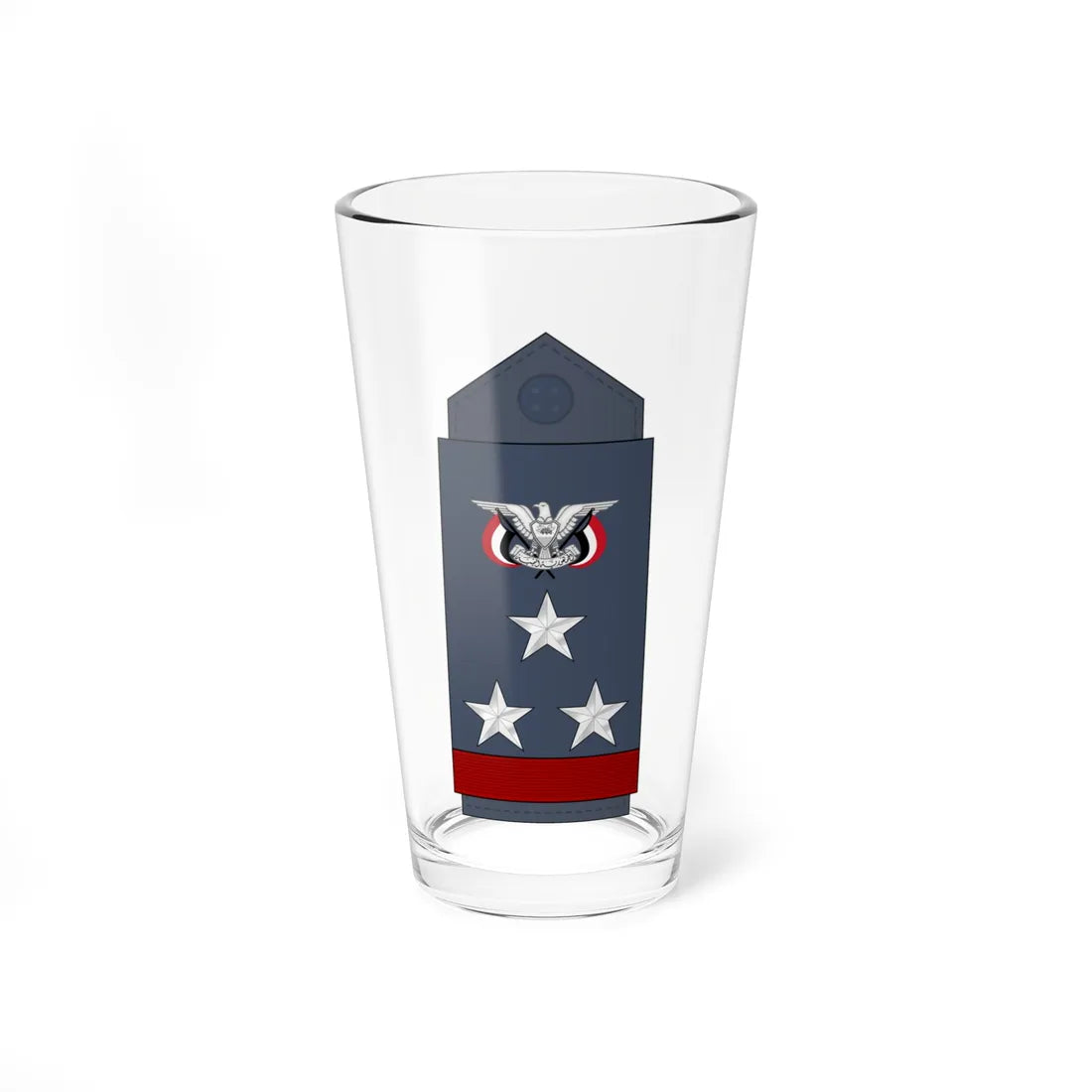 12.YAF BG (Yemen) (Military Rank) Pint Glass 16oz – Go Mug Yourself