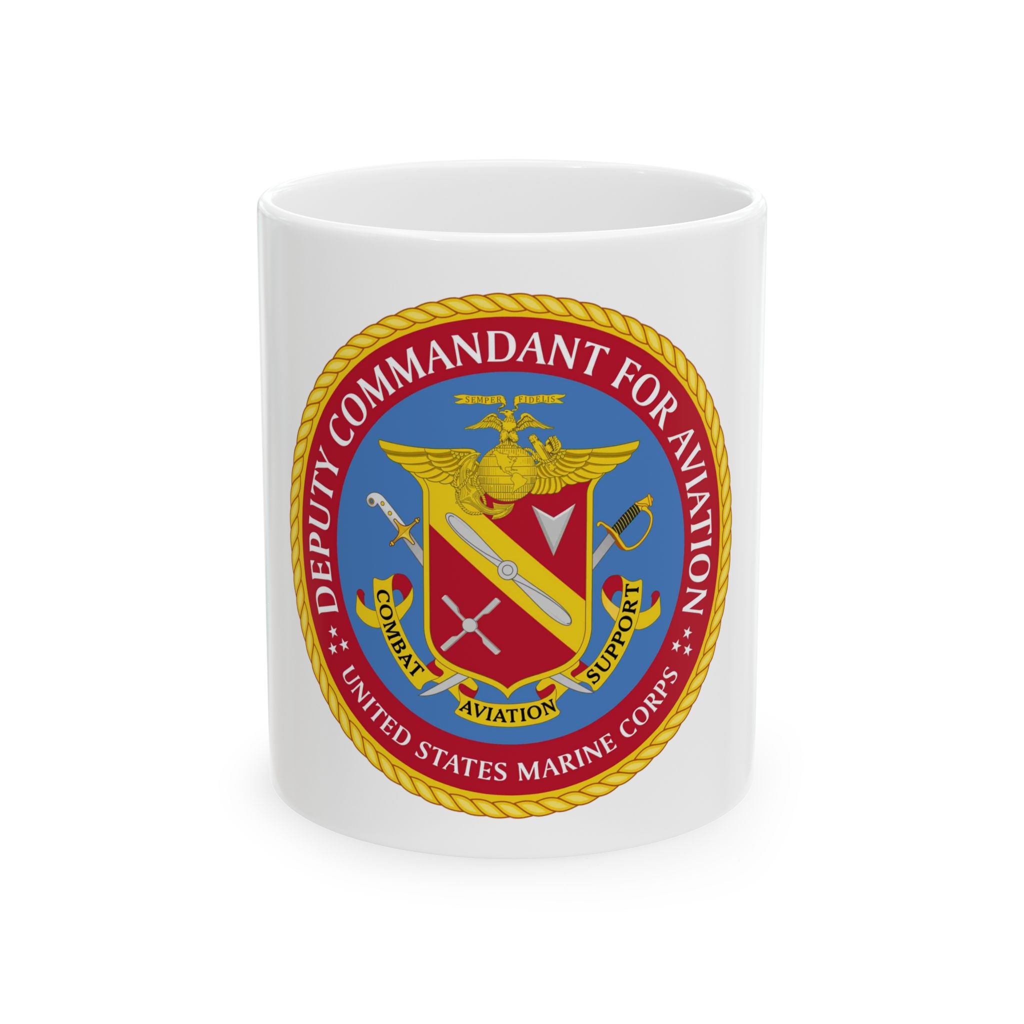 USMC Deputy Commandant for Aviation (USMC) White Coffee Mug | Shop ...