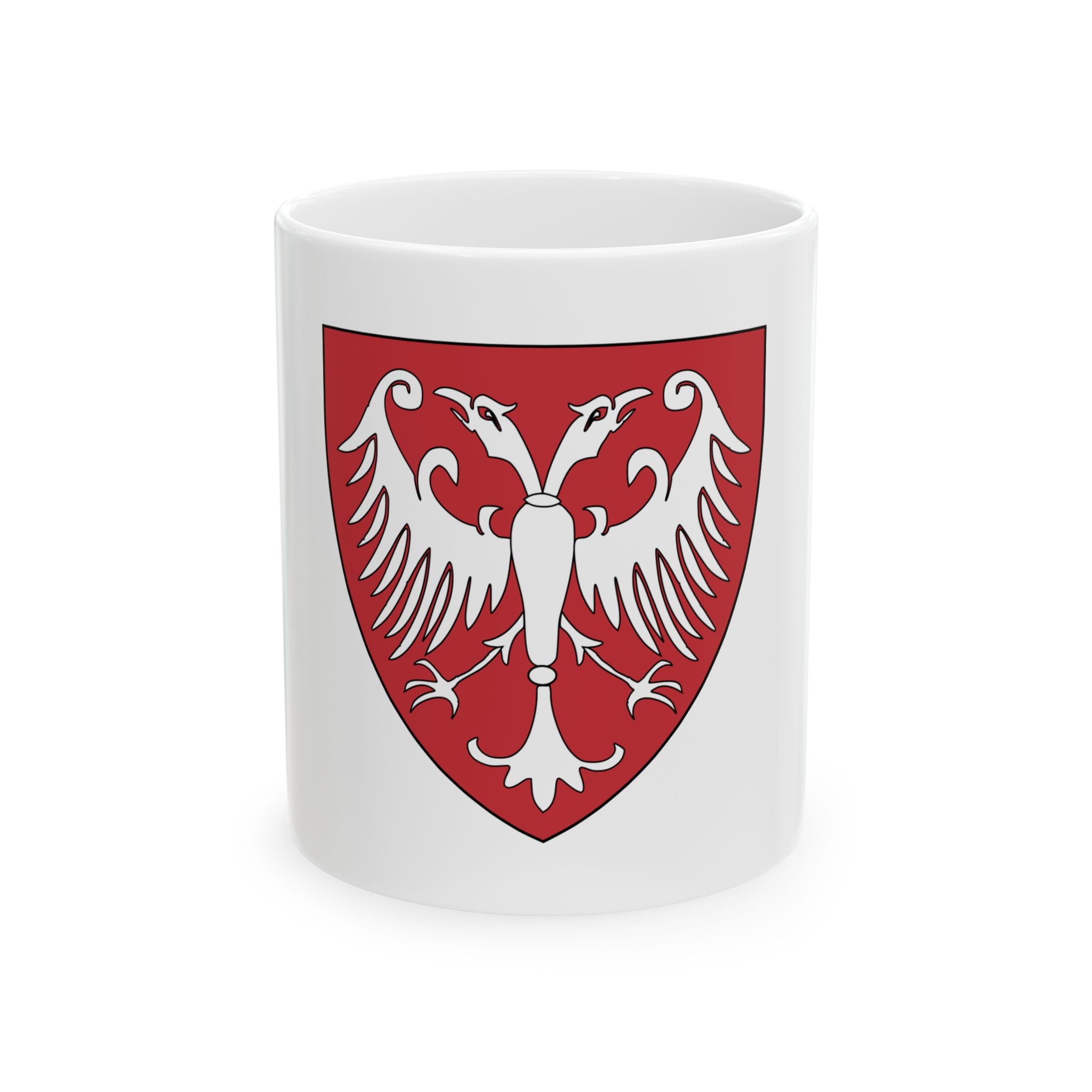Coat of arms of the Nemanic Dynasty - White Coffee Mug | Shop Unique ...