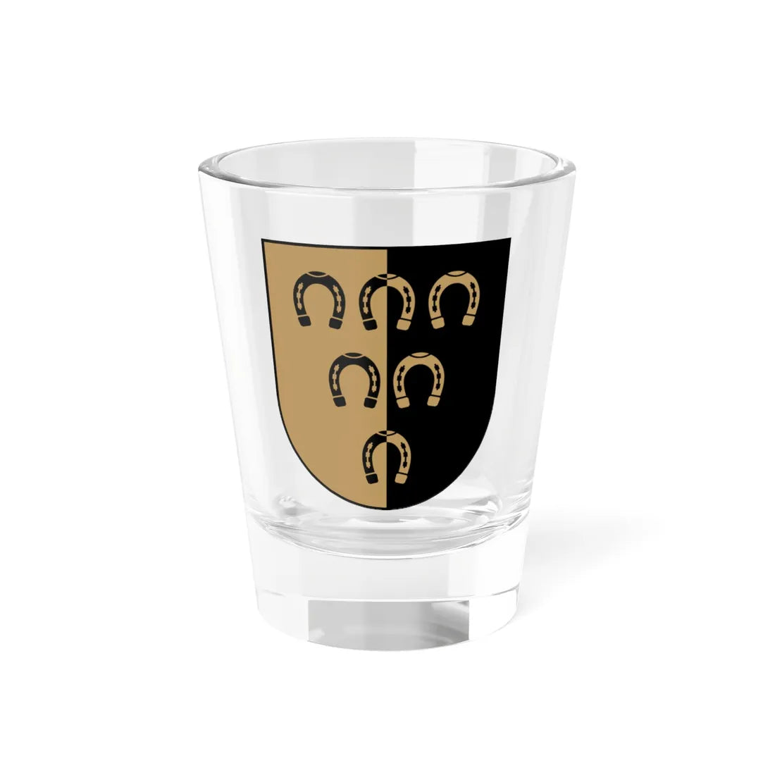 Abrene COA (Latvia) (Coat of Arms) Shot Glass 1.5oz – Go Mug Yourself