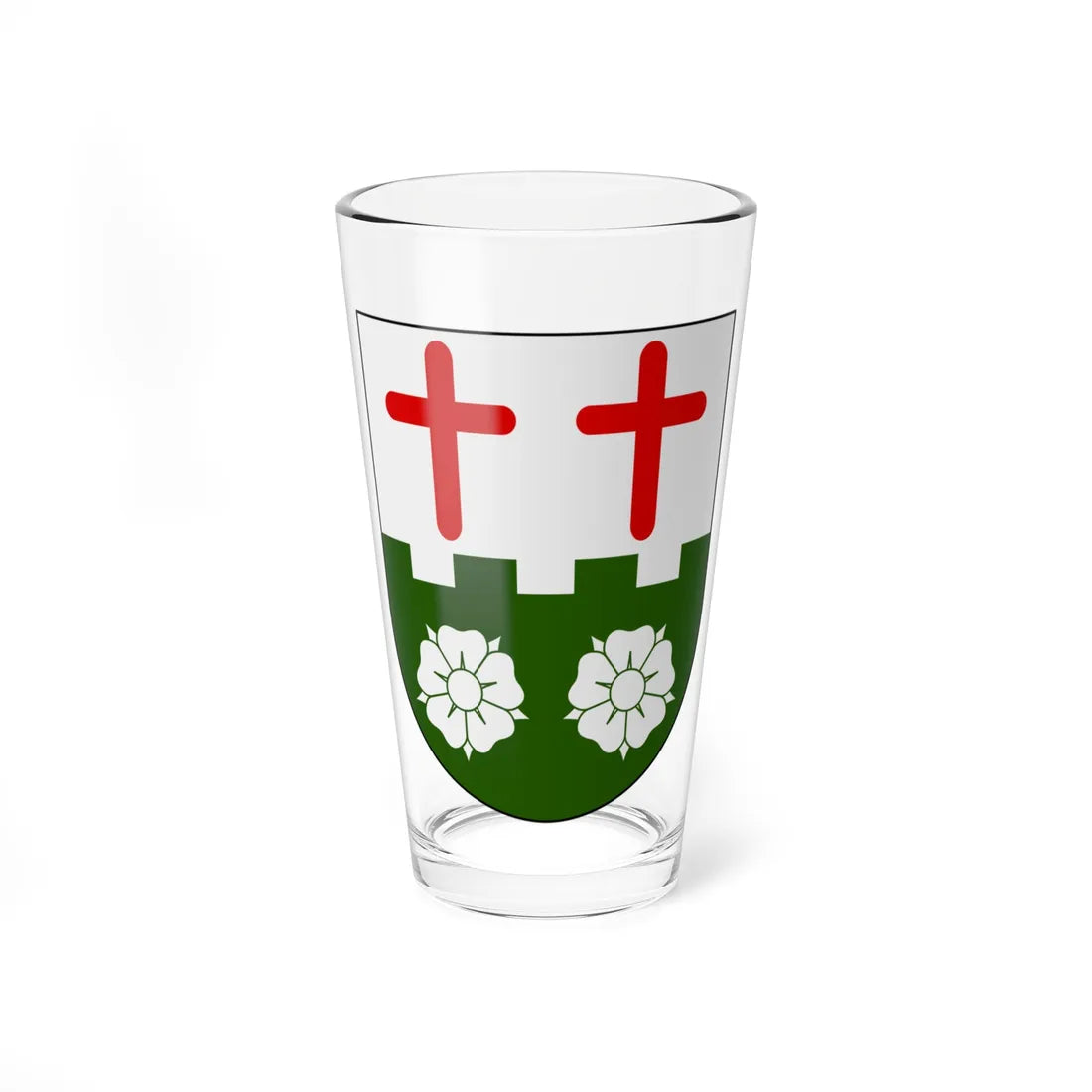 Borg församling vapen (Sweden) (Coat of Arms) Pint Glass 16oz – Go Mug ...