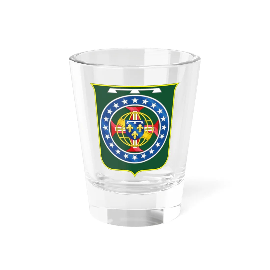 COA Imperial Prince of Brazil blazon (Brazil) (Coat of Arms) Shot Glas ...