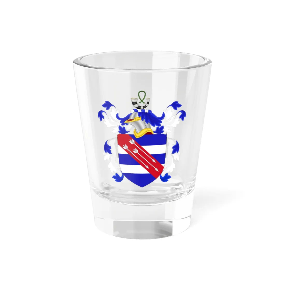 Coat of Arms of John Doane (United States) (Coat of Arms) Shot Glass 1 ...