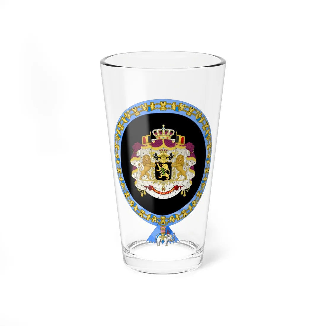 Coat of Arms of King Albert I of the Belgians Order of the Elephant Va ...
