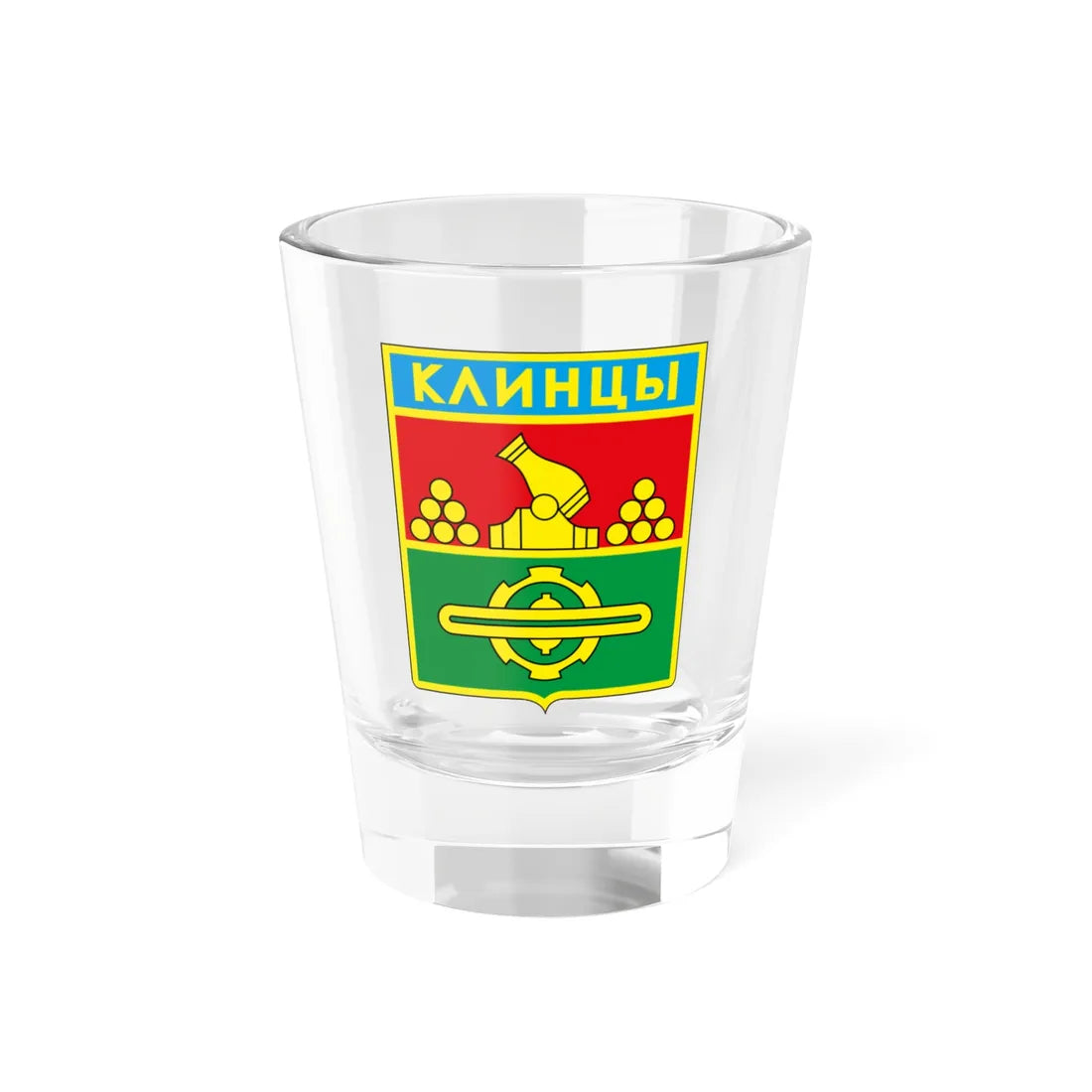 Coat of Arms of Klintsy (Russia) (Coat of Arms) Shot Glass 1.5oz – Go ...