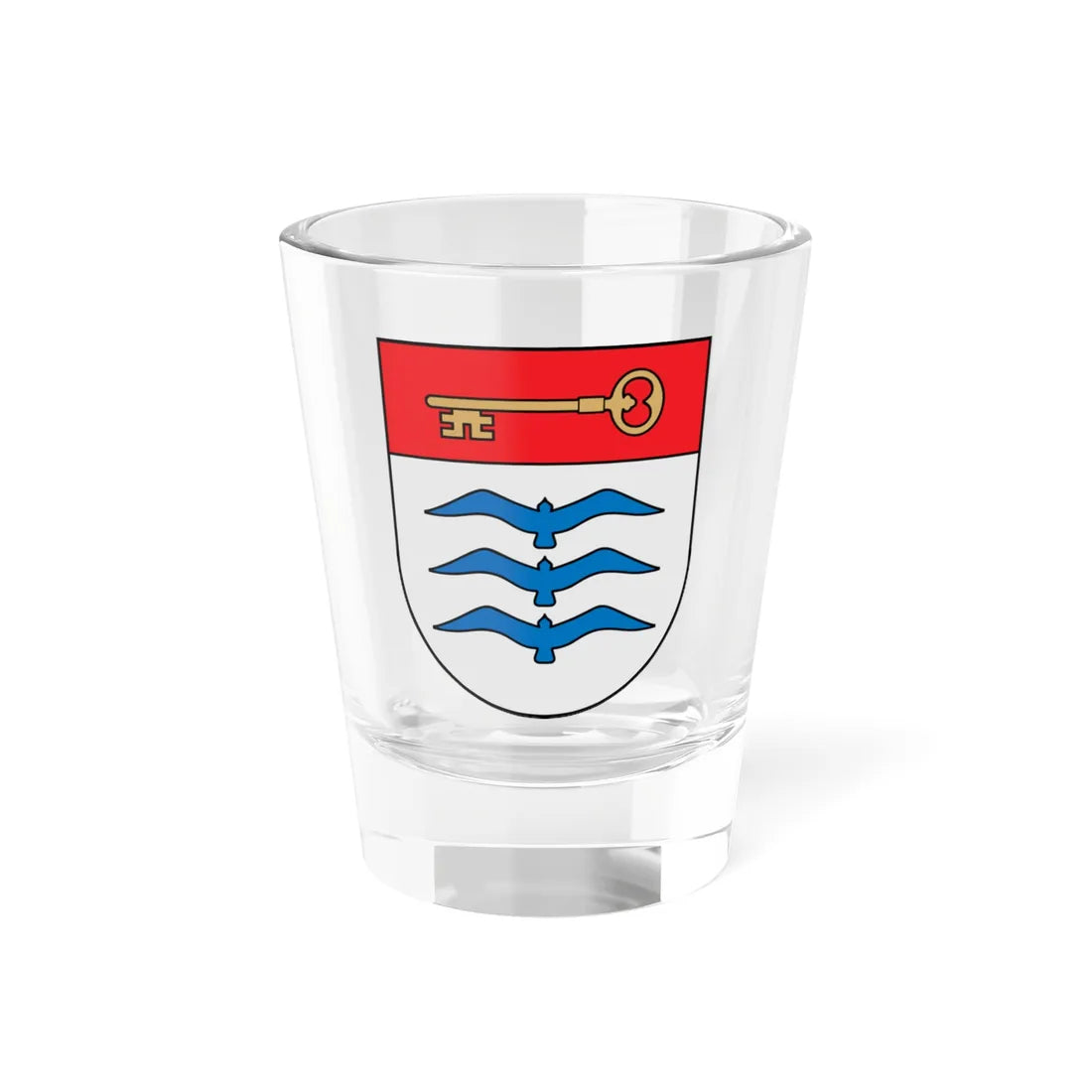 Coat of arms of Moletai Lithuania (Lithuania) (Coat of Arms) Shot Glas ...