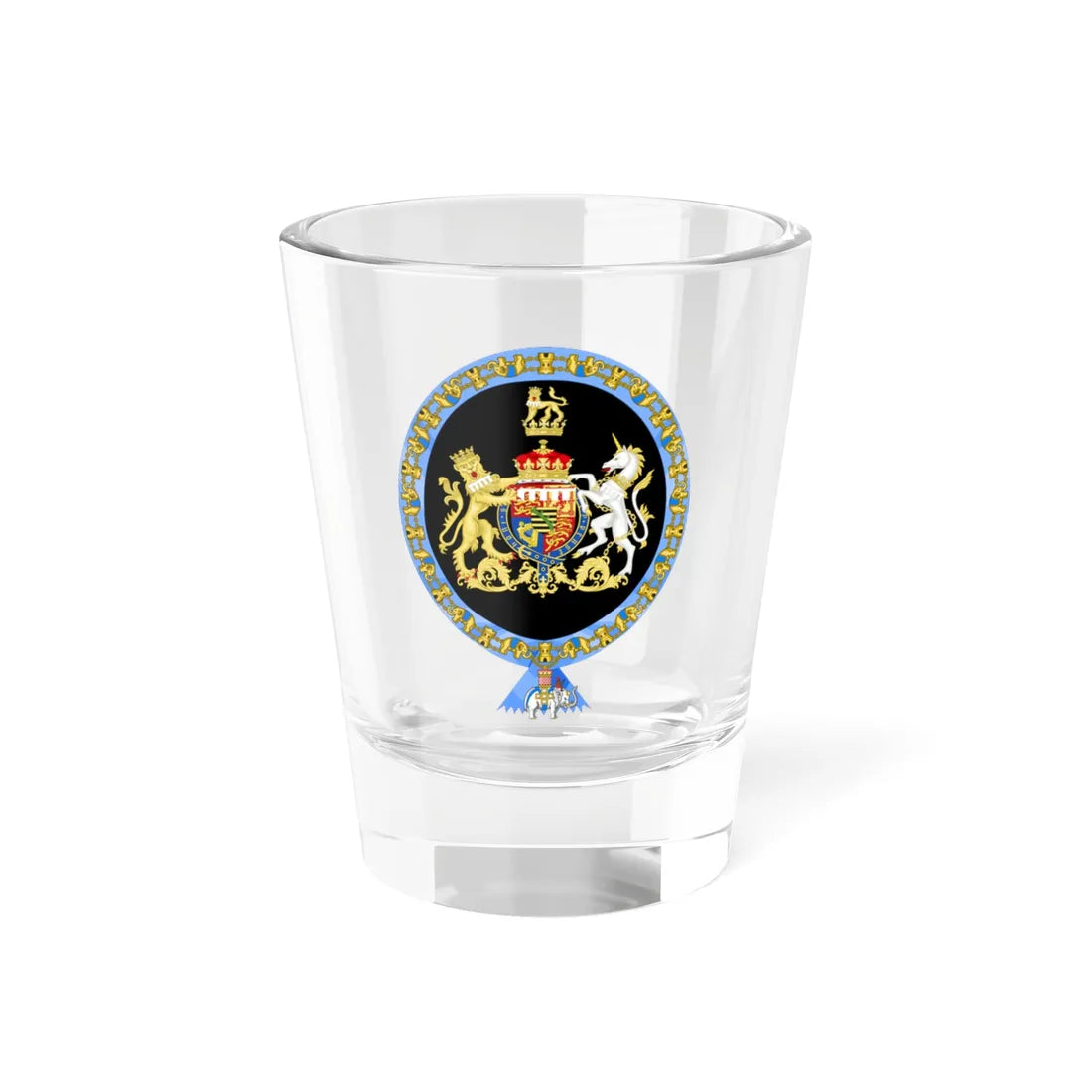 Coat of Arms of Prince Albert Victor Duke of Clarence and Avondale Ord ...