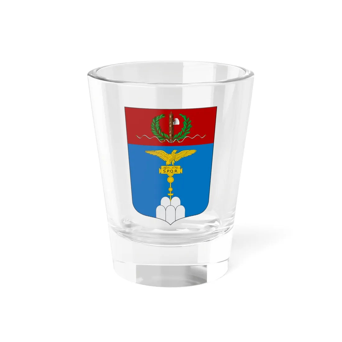 Coat of arms of Scioa governorate (Ethiopia) (Coat of Arms) Shot Glass ...