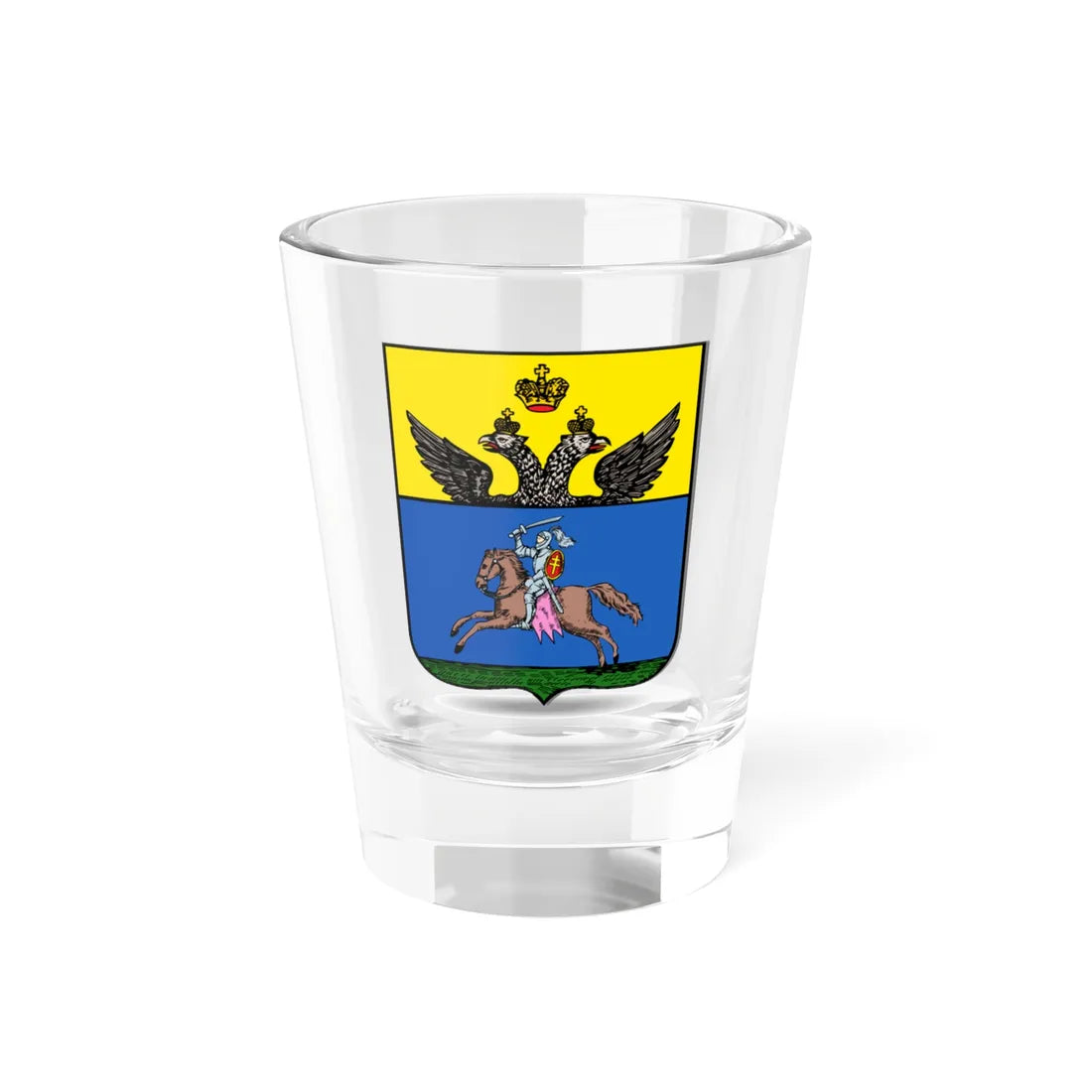 Coat of arms of Sebezh 1781 (Russia) (Coat of Arms) Shot Glass 1.5oz ...