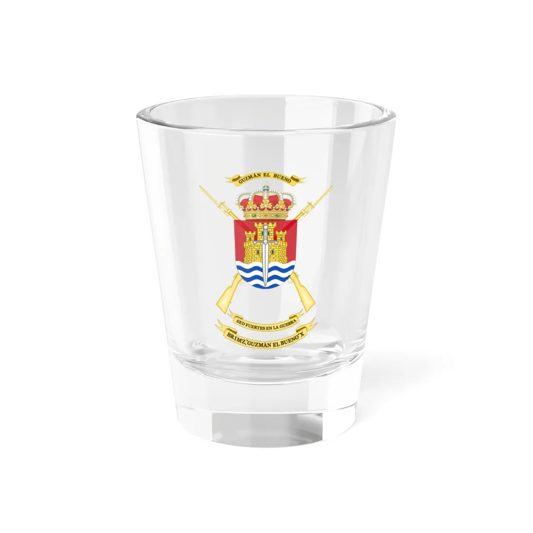 Coat of Arms of the 10th Mechanized Infantry Brigade Guzmán el Bueno ...