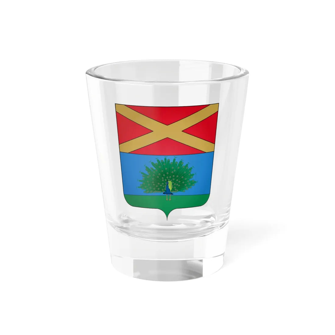 Coat of arms of the House of Gelmini (Italy) (Coat of Arms) Shot Glass ...