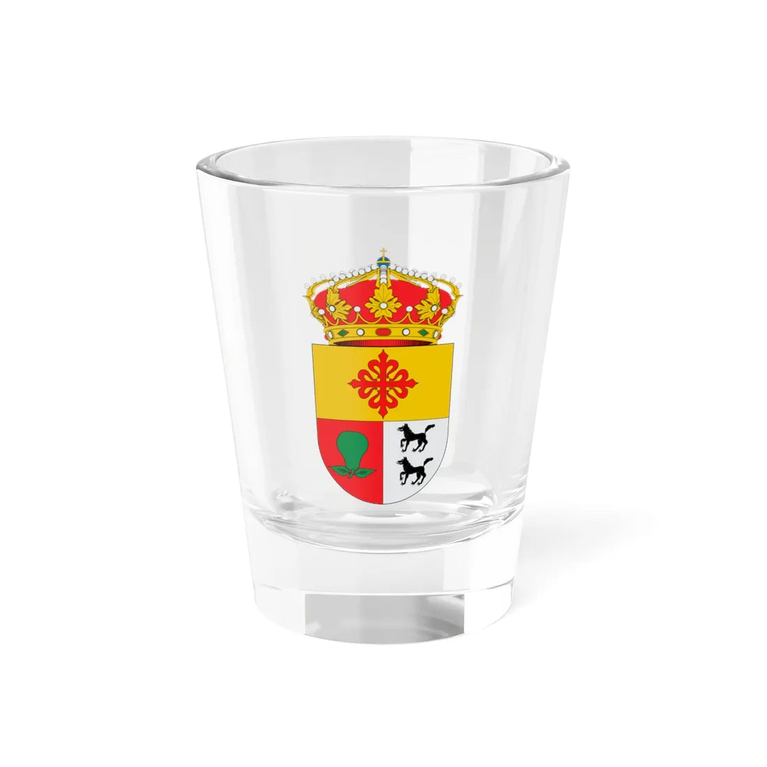 Escudo de Lopera (Spain) (Coat of Arms) Shot Glass 1.5oz – Go Mug Yourself