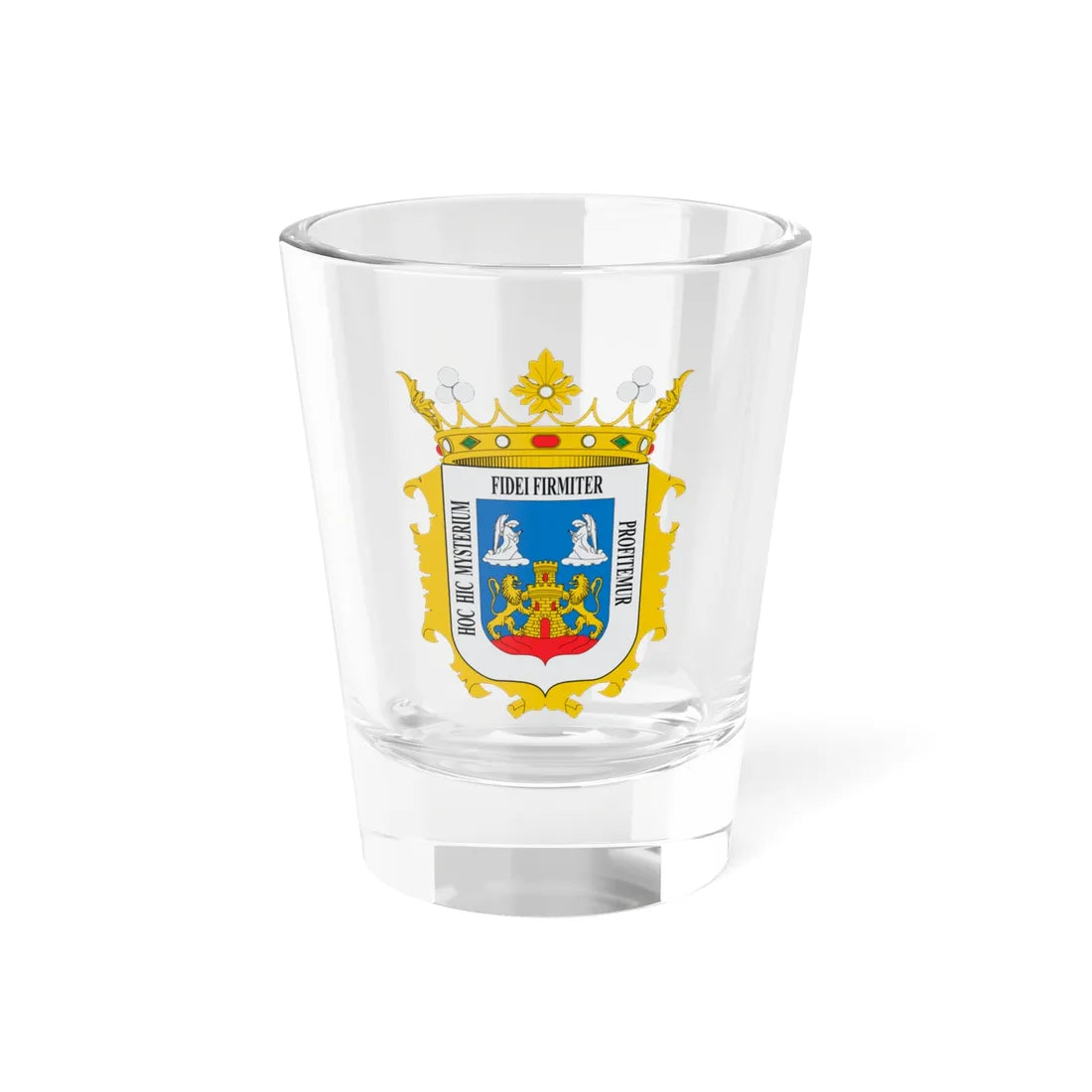 Escudo de Lugo (Spain) (Coat of Arms) Shot Glass 1.5oz – Go Mug Yourself