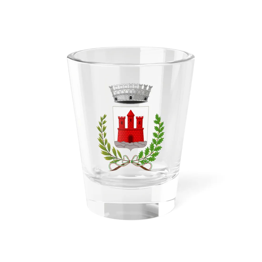 Fiumalbo-Stemma (Italy) (Coat of Arms) Shot Glass 1.5oz – Go Mug Yourself