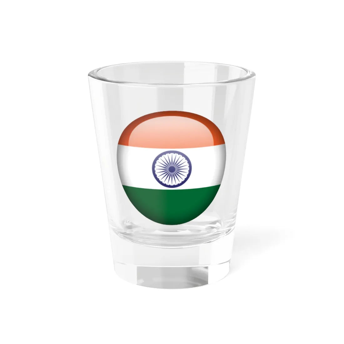Flag orb India (India) Shot Glass 1.5oz – Go Mug Yourself