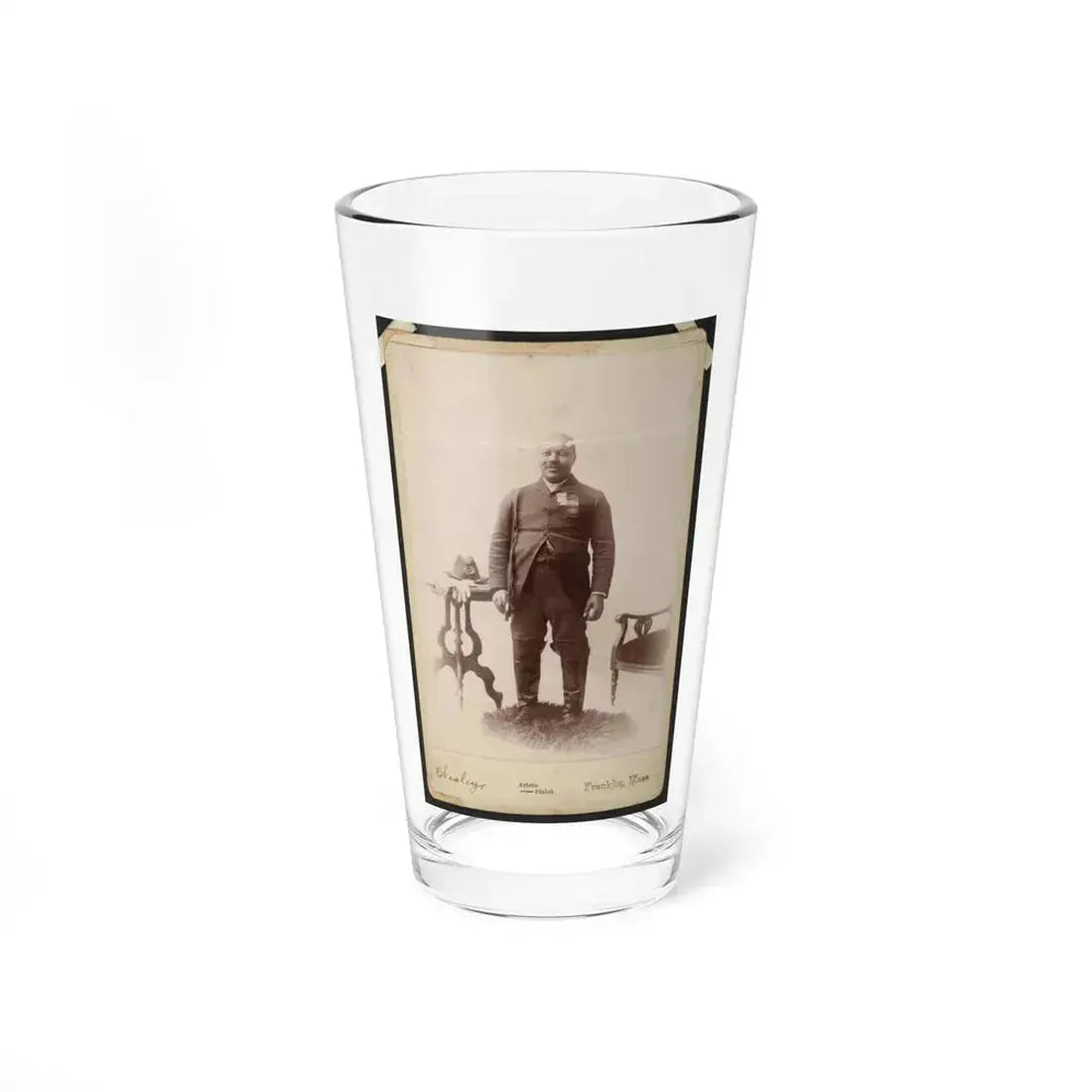 Full-Length Portrait Of An African American Veteran And Gar Member ...