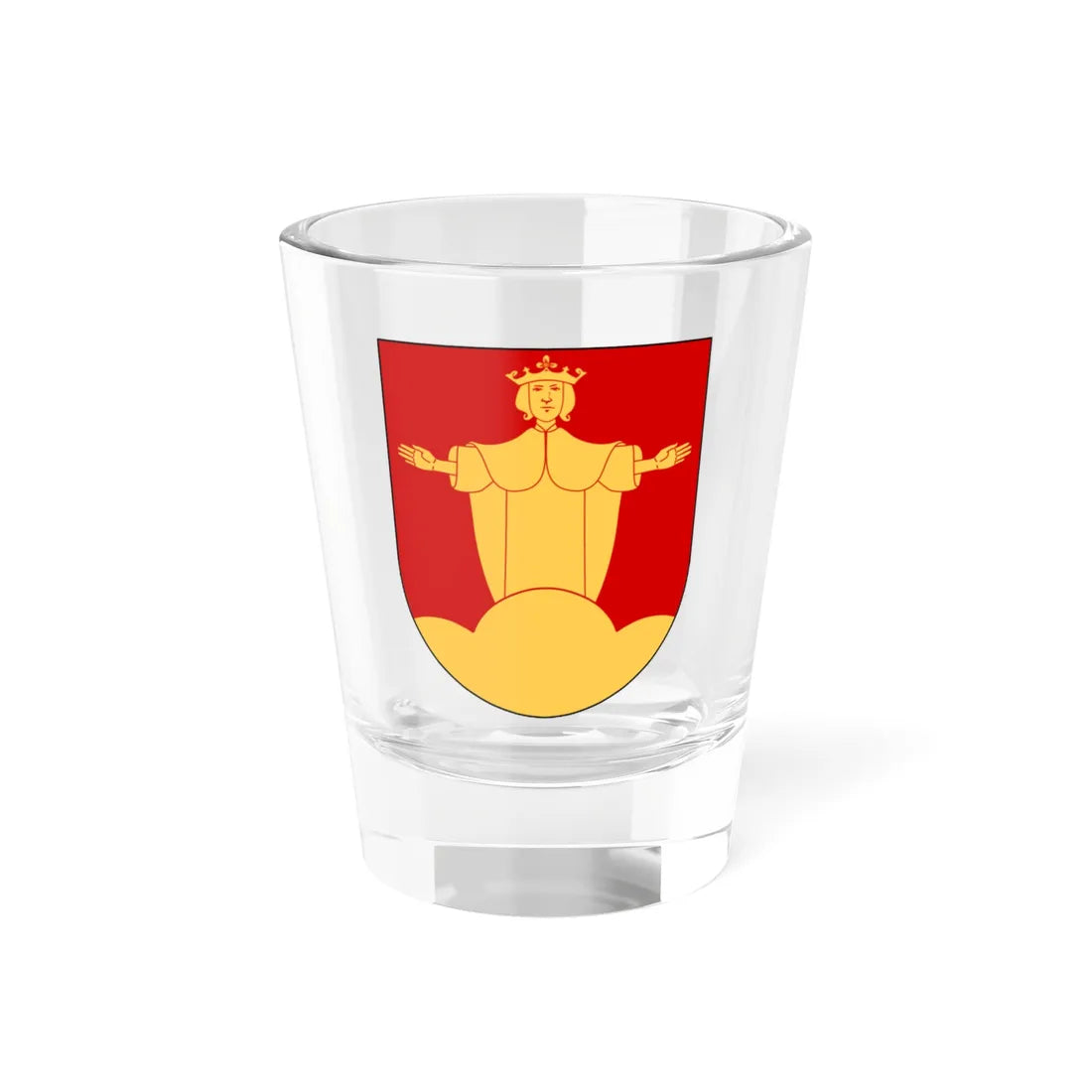 Gamla Uppsala vapen (Sweden) (Coat of Arms) Shot Glass 1.5oz – Go Mug ...