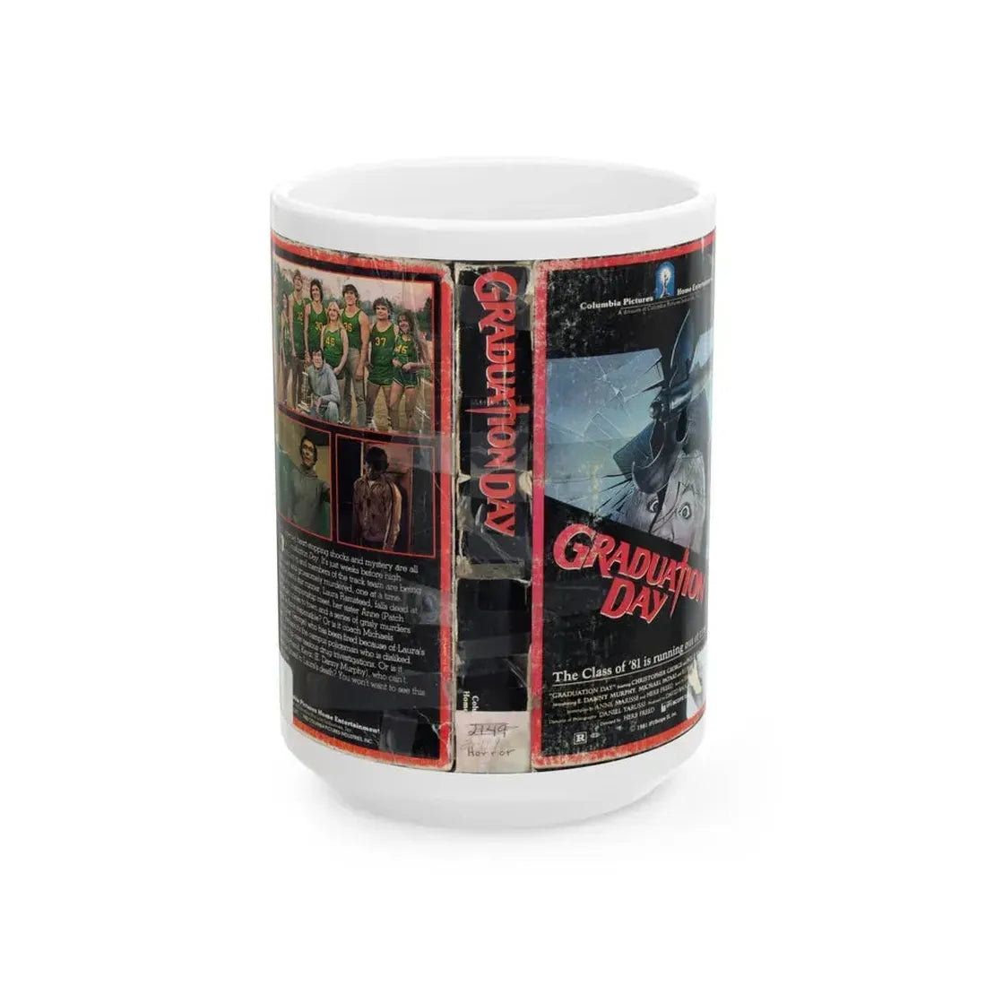 GRADUATION DAY (VHS COVER) - White Coffee Mug | Shop Unique Drinkware ...