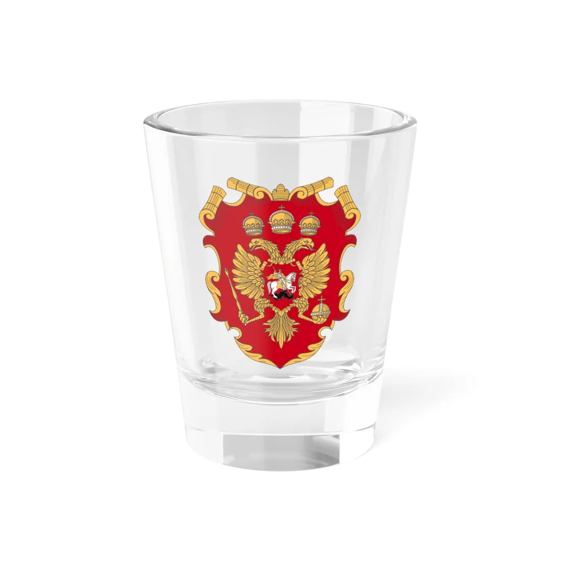 Herb Moskovia-1 Alex K (Russia) (Coat of Arms) Shot Glass 1.5oz – Go ...