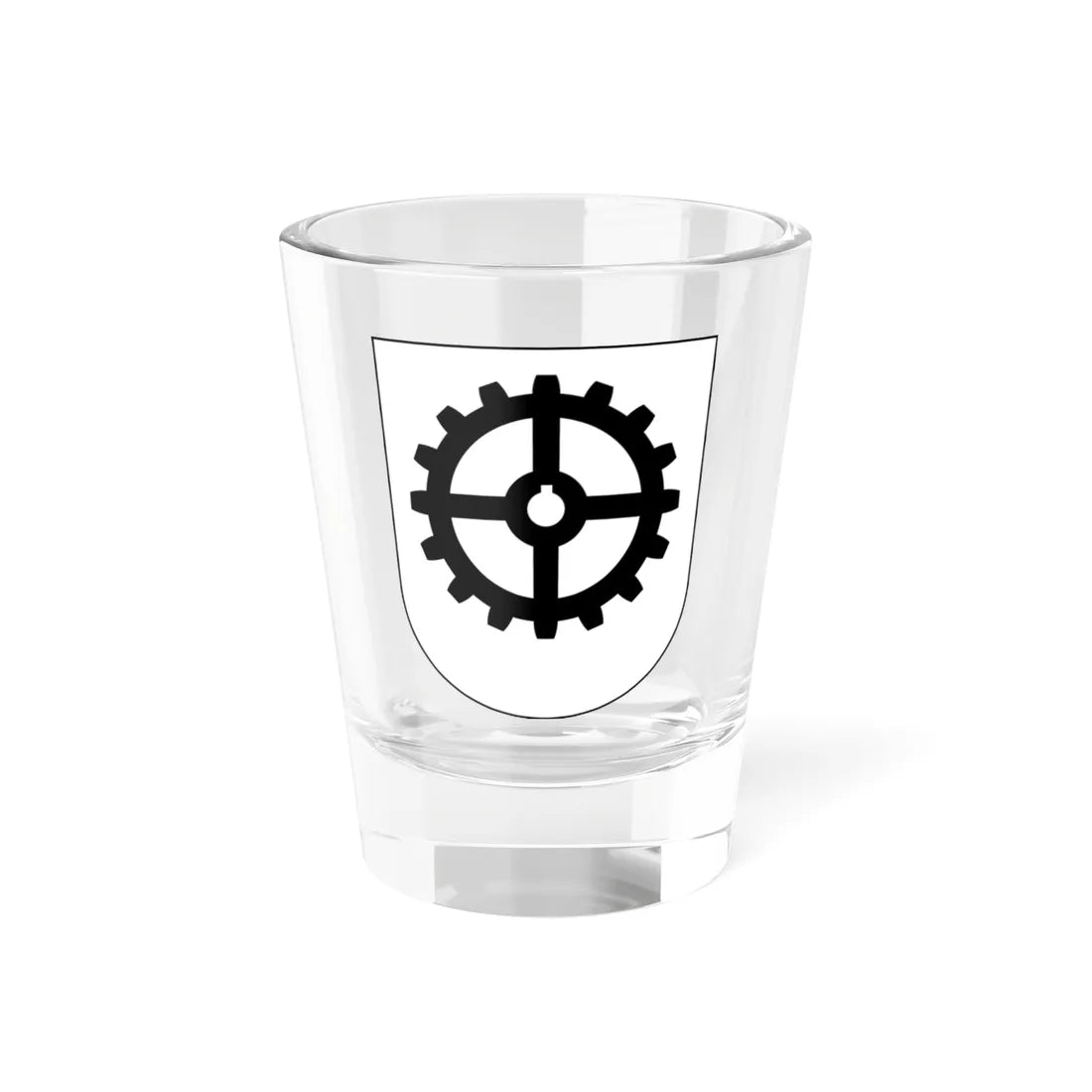 Industriequartier-blazon (Switzerland) (Coat of Arms) Shot Glass 1.5oz ...