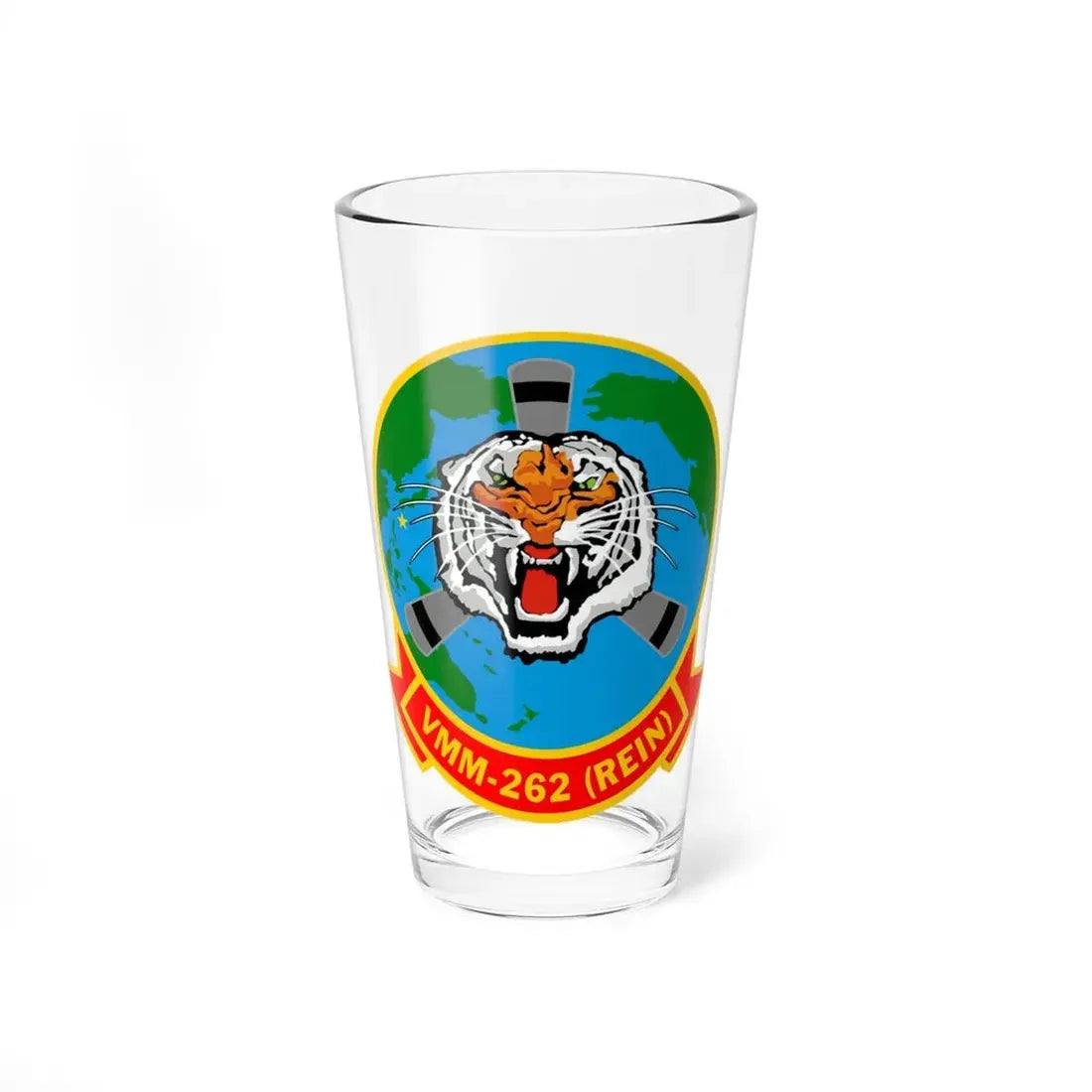 Marine Medium Tiltrotor Squadron 262 VMM 262 (USMC) Pint Glass 16oz ...