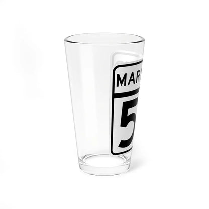 MD Route 53 (Maryland) (Road Sign) Pint Glass 16oz – Go Mug Yourself
