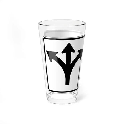 MUTCD-OH R3-H8cff (Ohio) (Road Sign) Pint Glass 16oz – Go Mug Yourself