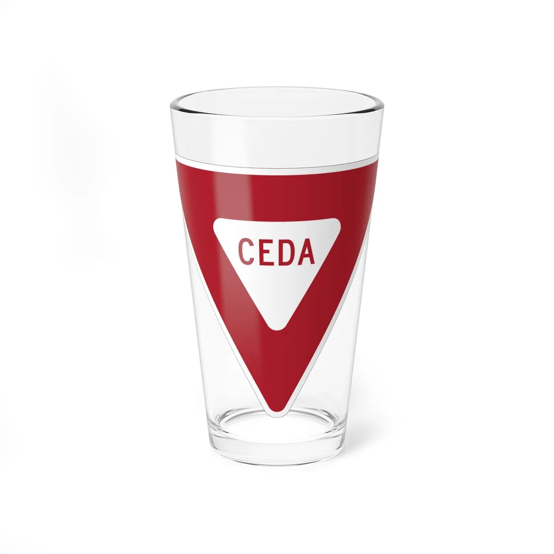 MUTCD-PR R1-2 (Puerto Rico) (Road Sign) Pint Glass 16oz – Go Mug Yourself