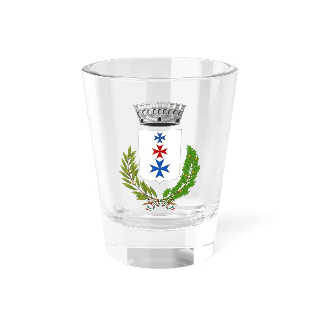 Rolo-Stemma (Italy) (Coat of Arms) Shot Glass 1.5oz – Go Mug Yourself