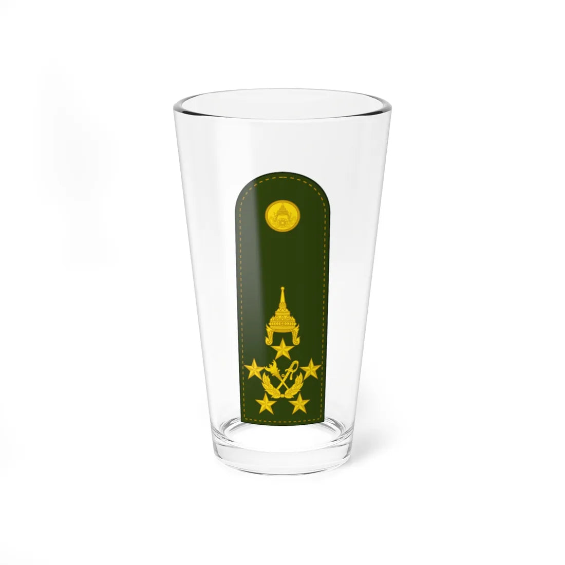 RTA OF 10 Field Marshal (Thailand) (Military Rank) Pint Glass 16oz – Go ...