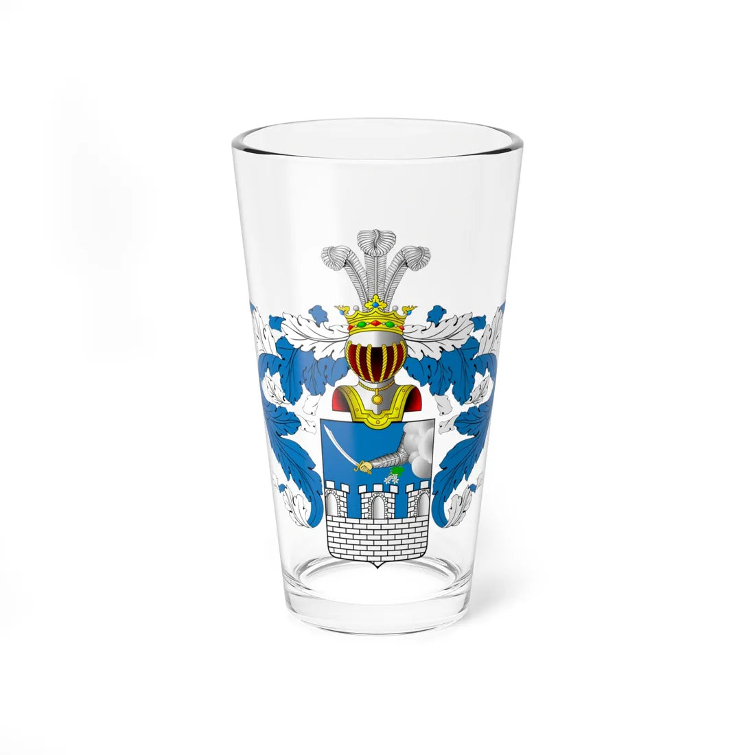 RU COA Wlasow (Russia) (Coat of Arms) Pint Glass 16oz – Go Mug Yourself