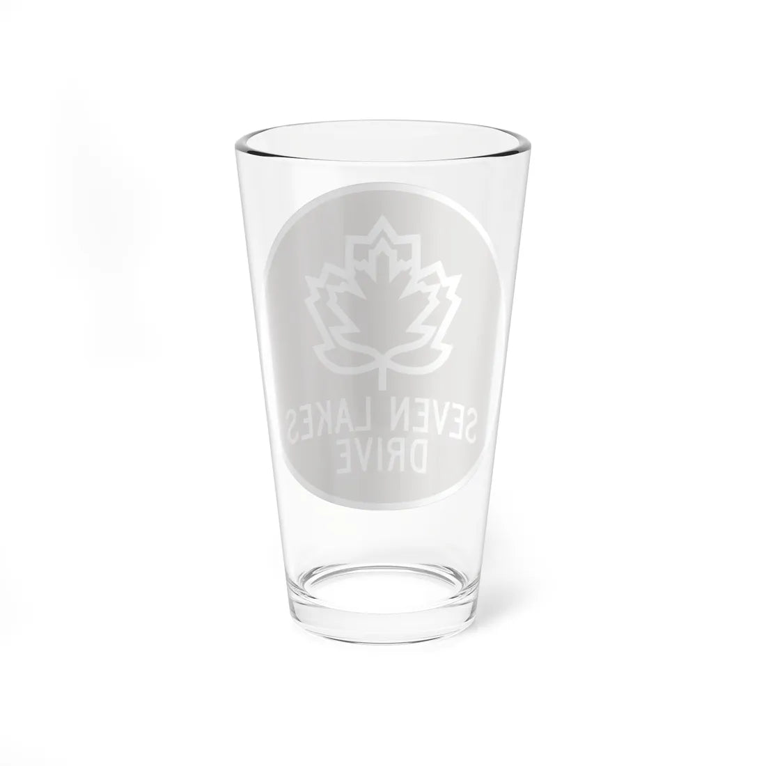 Seven Lakes Drive Shield (New York) (Road Sign) Pint Glass 16oz – Go ...