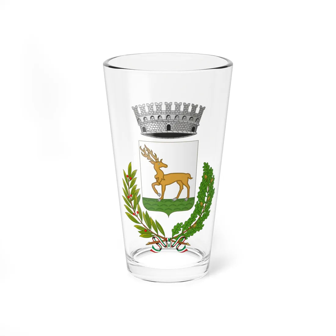 Stemma di Codigoro (Italy) (Coat of Arms) Pint Glass 16oz – Go Mug Yourself