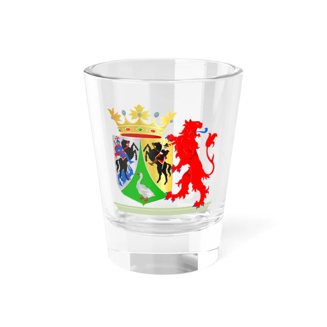 Westerkoggenland wapen (Netherlands) (Coat of Arms) Shot Glass 1.5oz ...