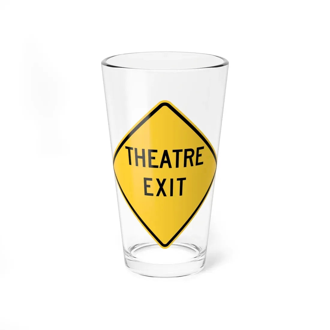 WISDOT W56-51 (Wisconsin) (Road Sign) Pint Glass 16oz – Go Mug Yourself